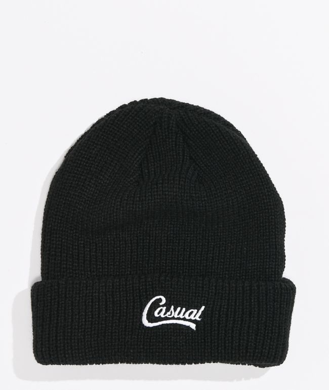 Casual Industrees x Rainier Black Beanie