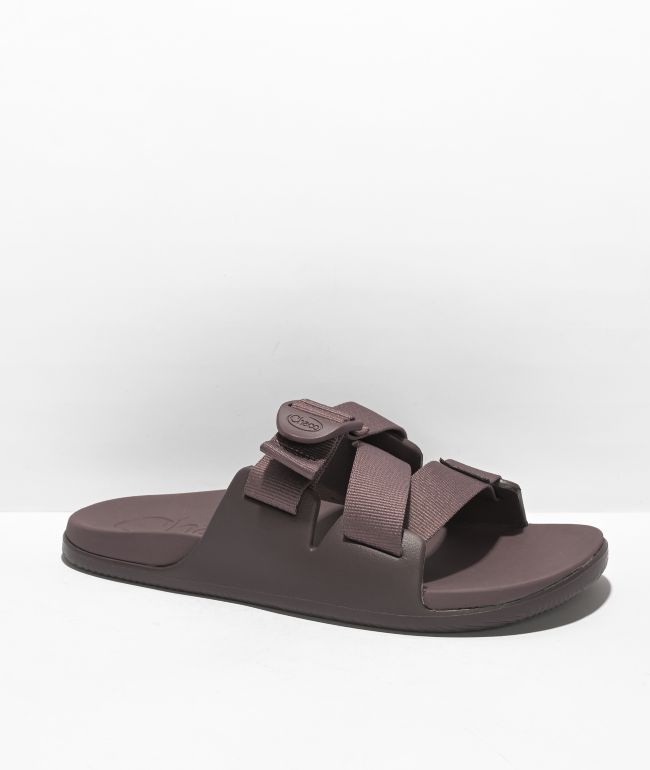 Chaco Chillos Sparrow Purple Slide Sandals