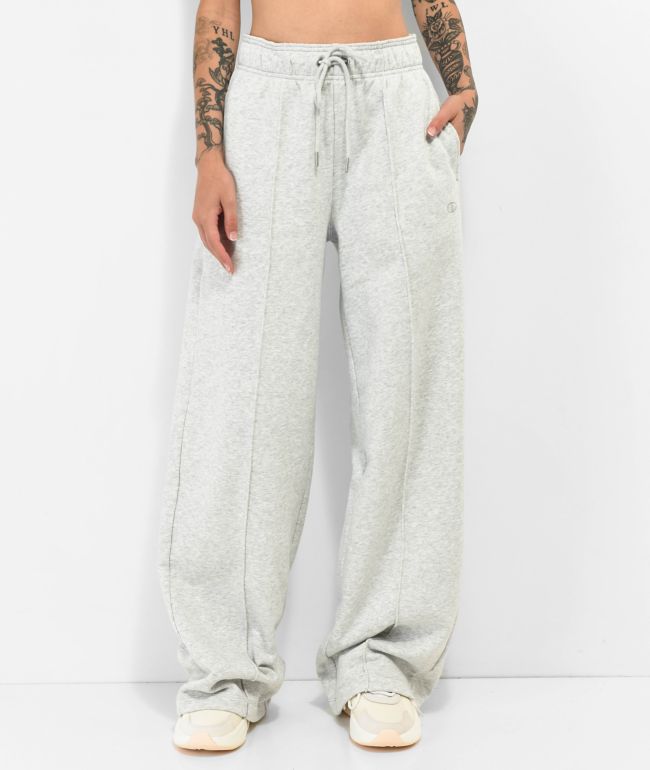 Champion Bleached Stone Wide Leg Sweatpants
