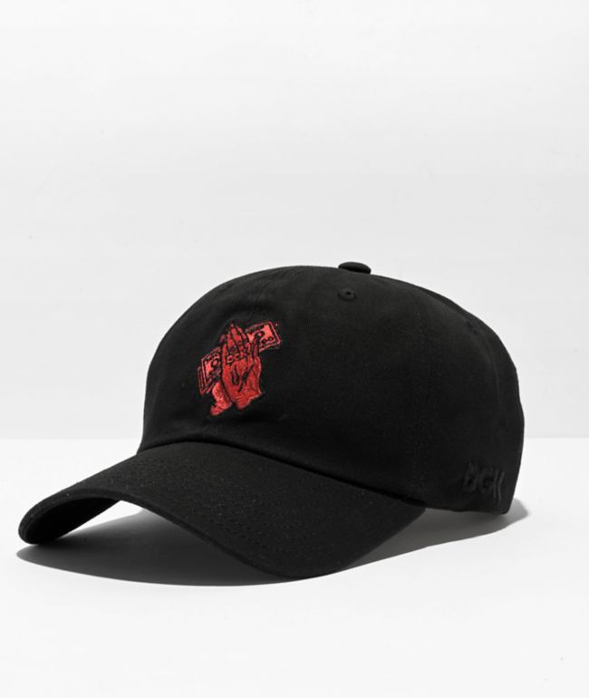 DGK Graffiti Black Strapback Hat