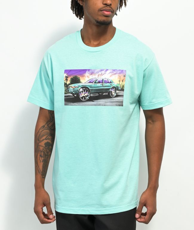 DGK Low Side Powder Blue T-Shirt