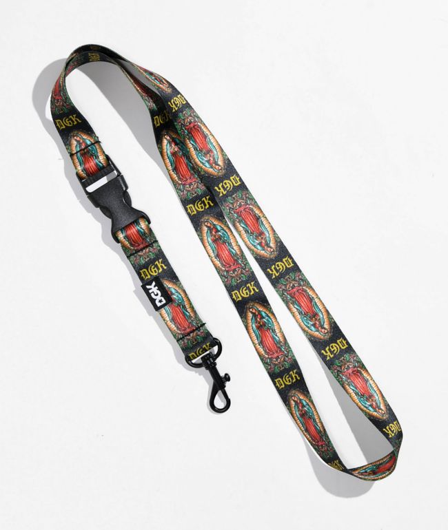DGK x Afro Samurai Niban Black Lanyard
