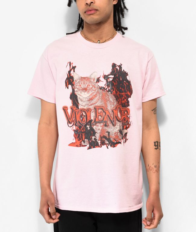 Dogecore Violence Pink T-Shirt