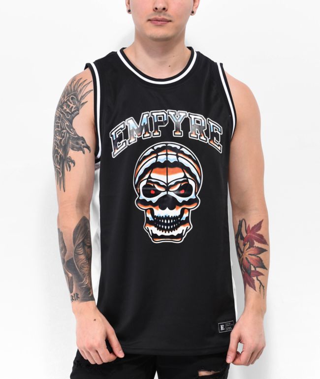 Empyre Graffiti Logo Black Tank Top