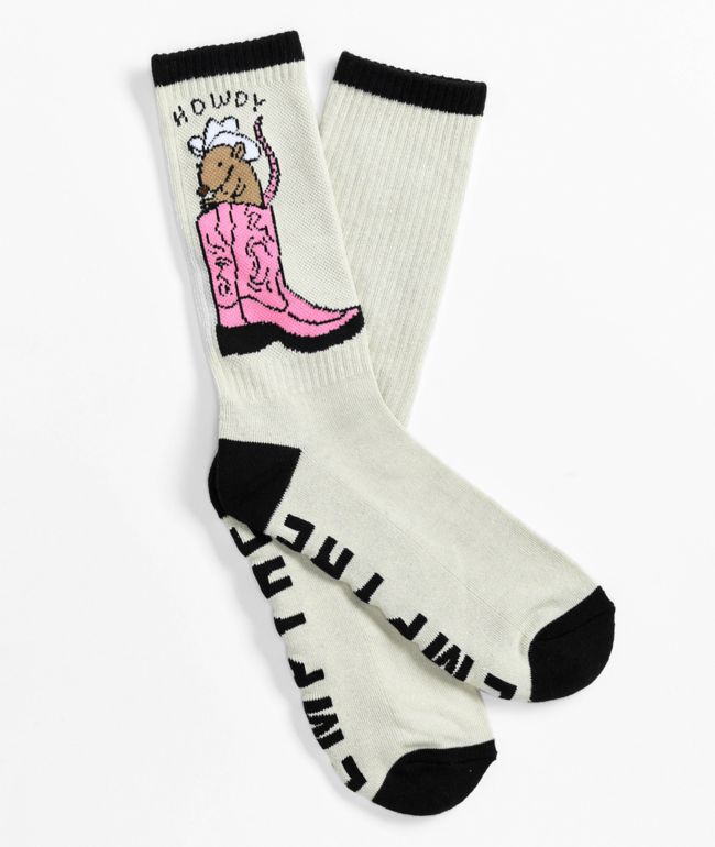 Empyre Hank Beige Crew Socks