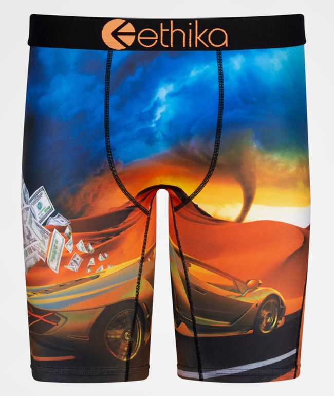 Ethika Bomber Leopard Drip Boxer Briefs