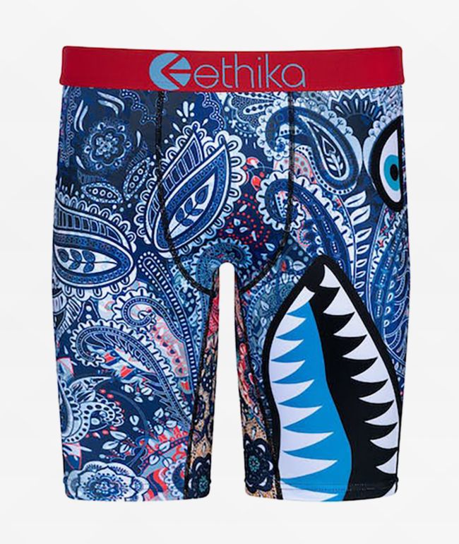 Ethika Kids BMR Crazy Paisley Boxer Briefs