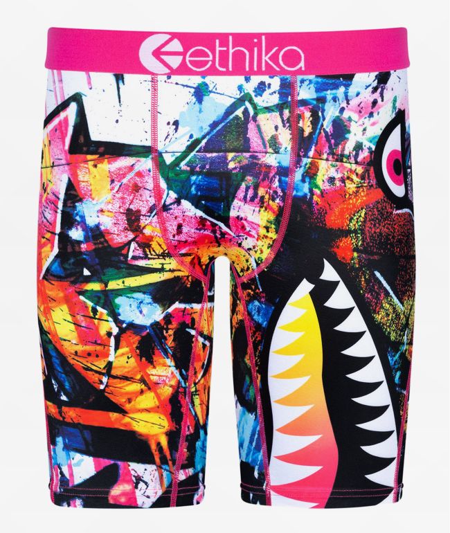Ethika Kids Tear Drop Camo Boxer Briefs