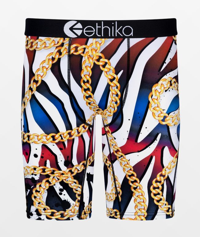 Ethika Kids Glory Be Glass Tiger Boxer Briefs