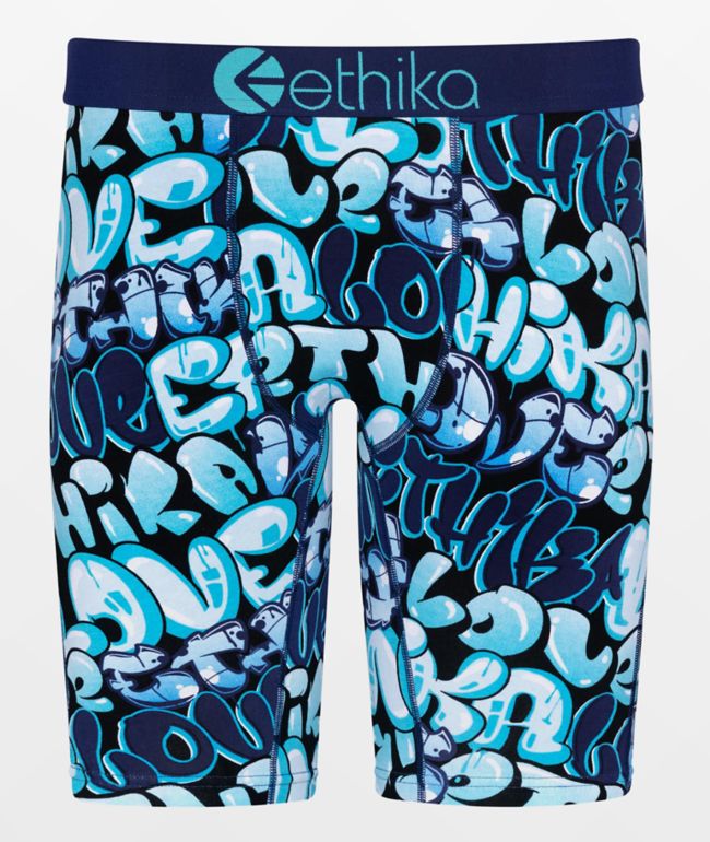 Ethika x Rick Ross Miami Ballin Blue Boxer Briefs