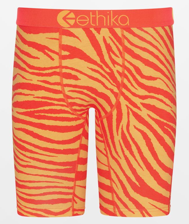Ethika Tiger Fire Boxer Briefs