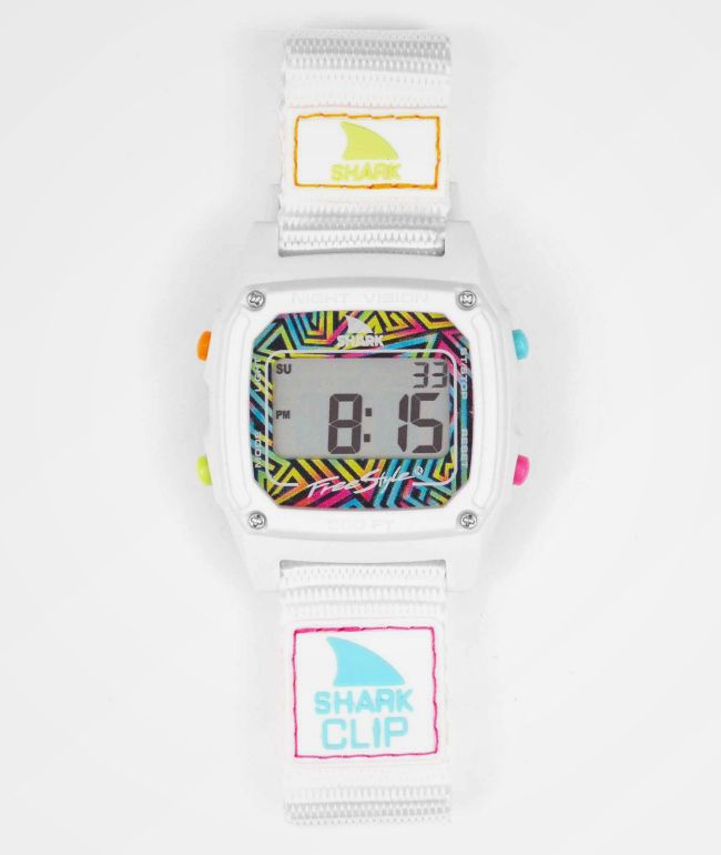 Freestyle Shark Classic Clip Neon & White Digital Watch