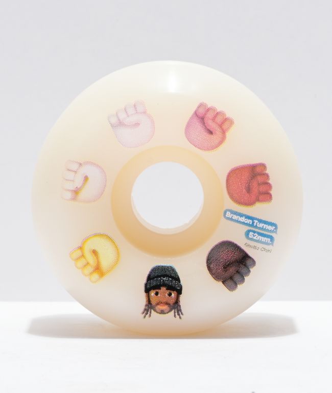 Ghetto Child Turner Unity 52mm 101a White Skateboard Wheels