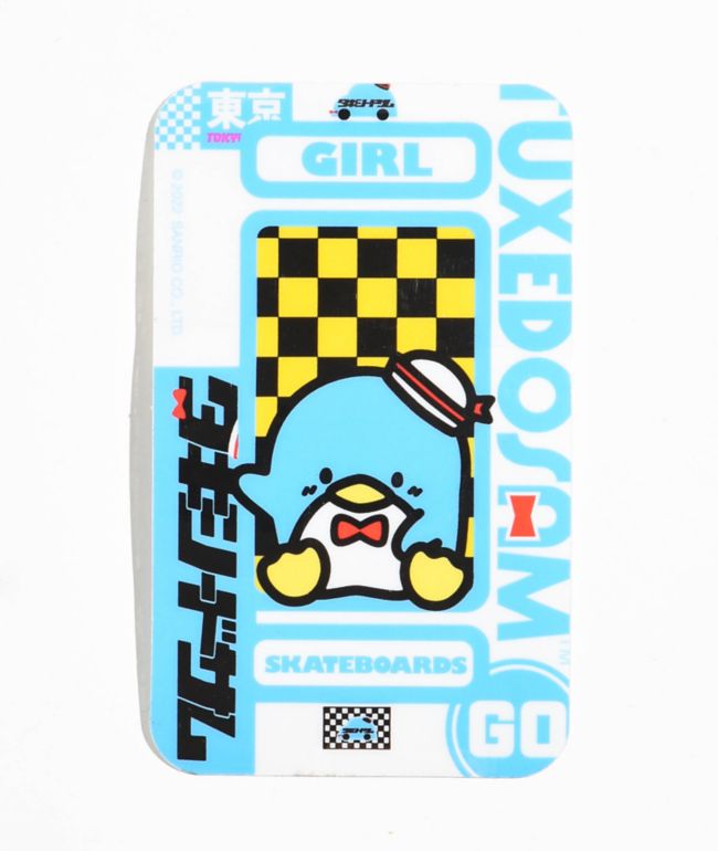 Girl X Sanrio Kawaii Pom Pom Purin Sticker