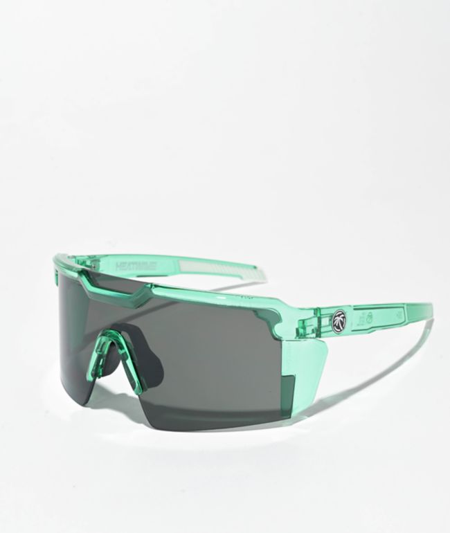 Heat Wave Future Tech Shreddy Crack Black Sunglasses
