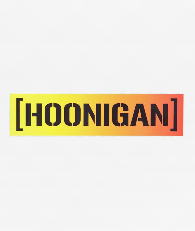 Hoonigan KB4EVER Gym7 C-Bar Sticker