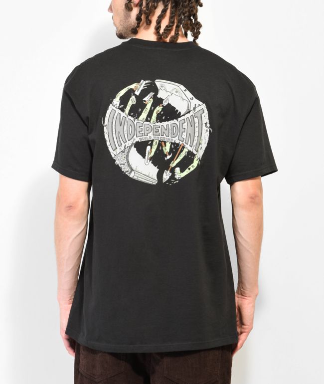 Independent Build To Grind Black T-Shirt