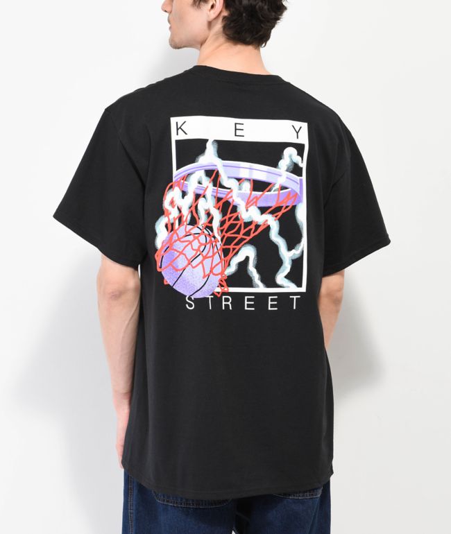 Key Street High Hoops Black T-Shirt