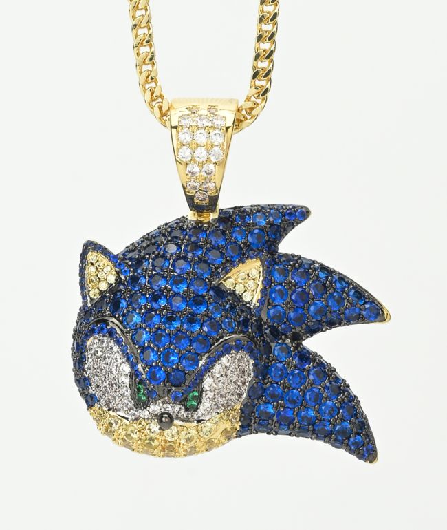 King Ice x Sonic the Hedgehog Sonic 23.75" Necklace