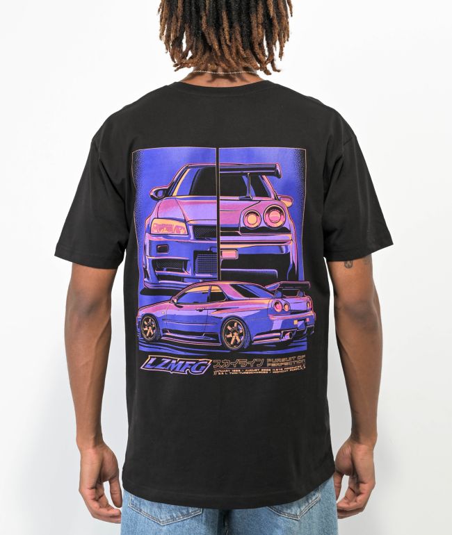 LZMFG Suspension Black T-Shirt