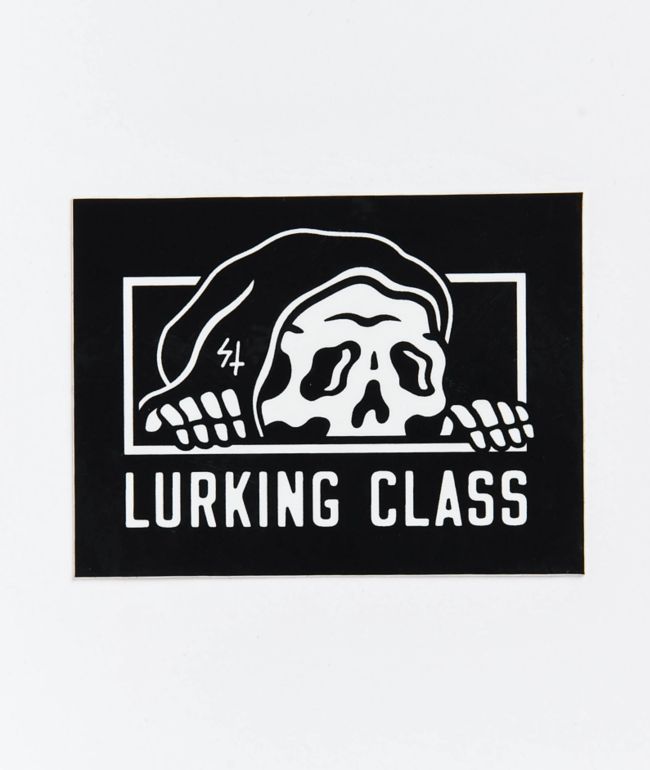 Lurking Class by Sketchy Tank Lurker Icon Sticker Lurking Class by Sketchy Tank Lurker Icon Sticker