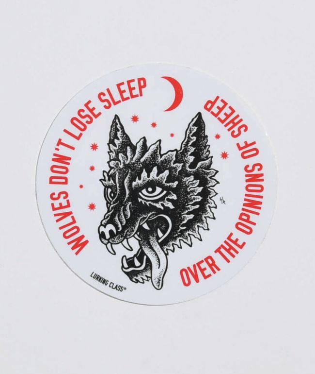 Lurking Class by Sketchy Tank Your Day Sticker