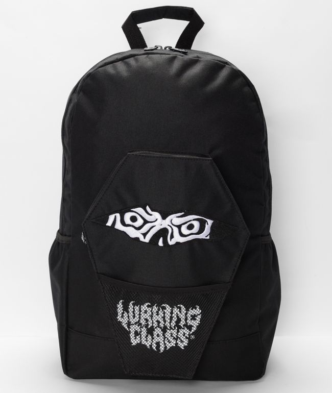 Lurking Class by Sketchy Tank Peeping Black Backpack