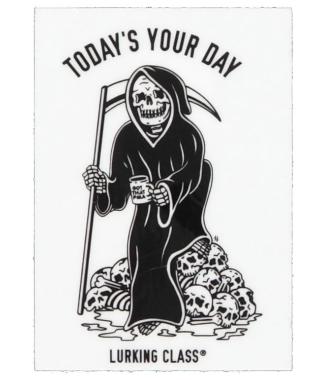 Lurking Class by Sketchy Tank Your Day Sticker Lurking Class by Sketchy Tank Your Day Sticker