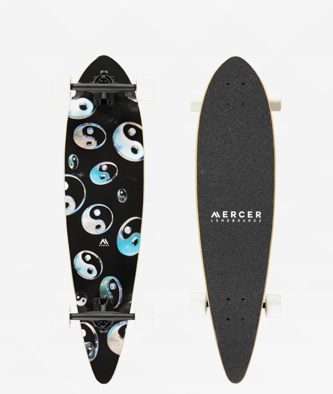 Mercer Peacein 35" Pintail Longboard Complete