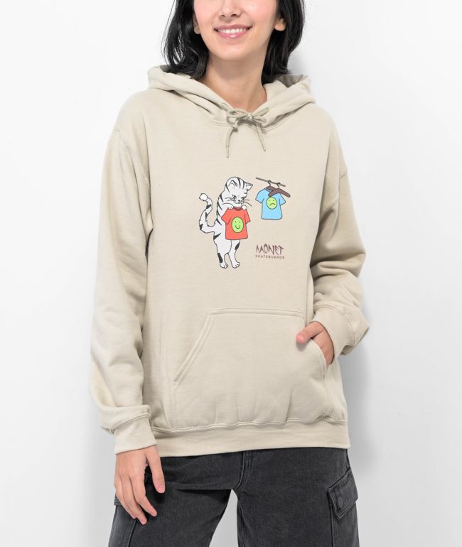 Monet Positivity Cream Hoodie