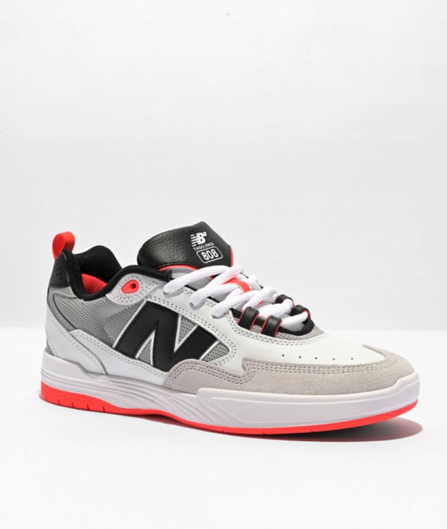 New Balance Numeric Tiago Lemos 808 Grey & White Skate Shoes