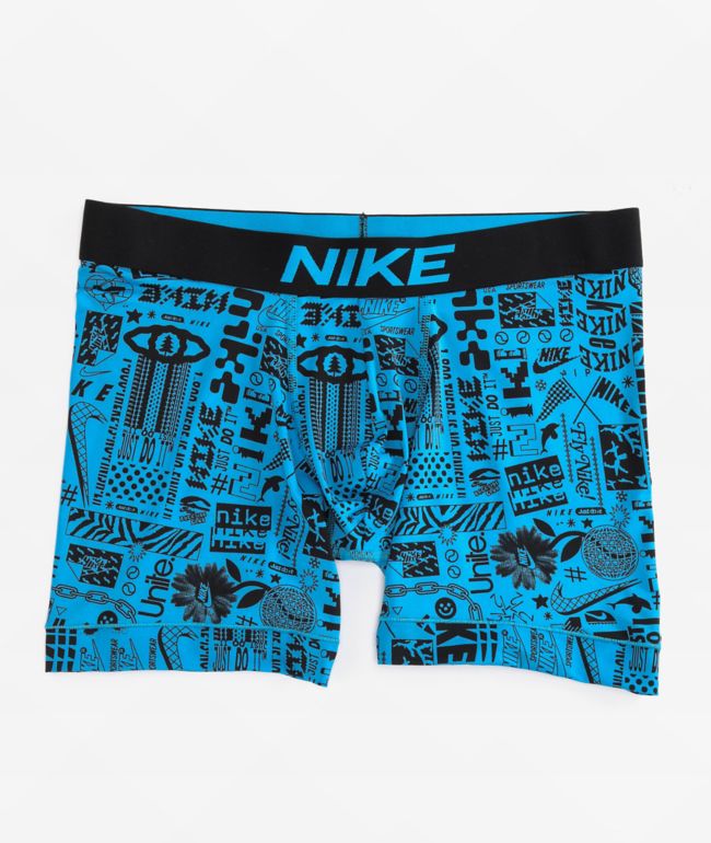 Nike SB Essential Blue Lightning Boxer Briefs