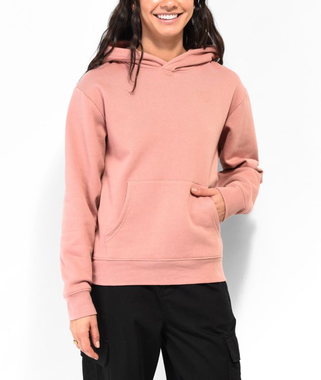 Ninth Hall Fundamentals Red Wash Hoodie