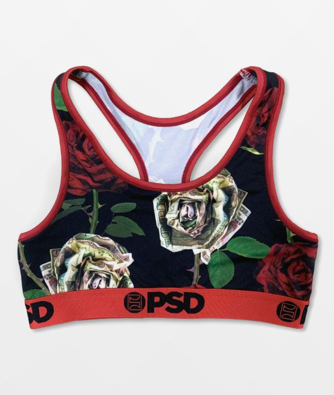 PSD Warface Punch Red Sports Bra
