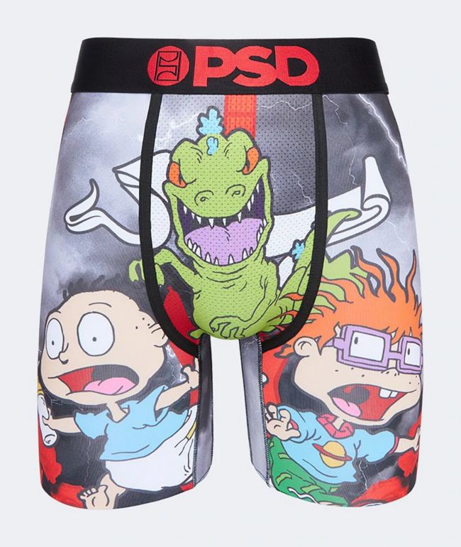 PSD x Rugrats Rugs 'N' Roses Boxer Grey Boxer Briefs