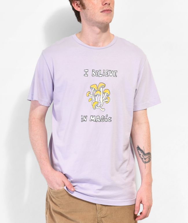 Porous Walker I Believe In Magic Purple T-Shirt