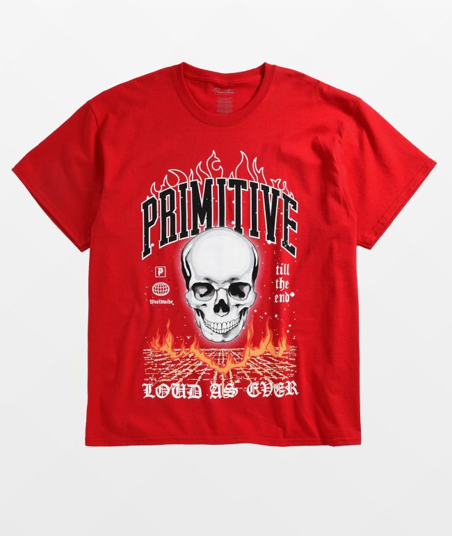 Primitive x Shaka Wear Takeover Cream T-Shirt