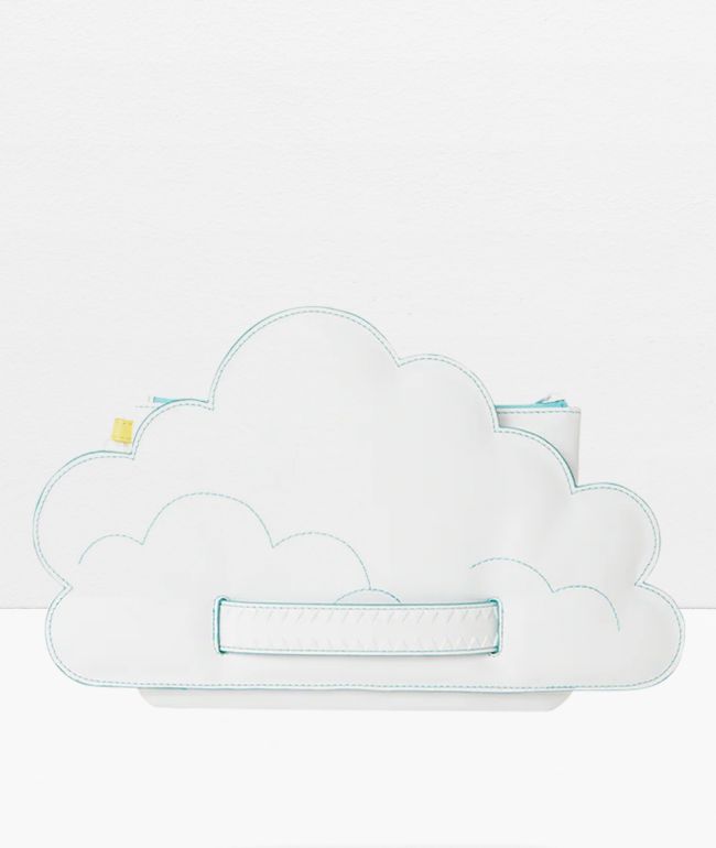 Sprayground Cloud DLX White Backpack