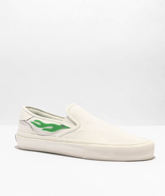 Straye Logan Lime Flame Skate Shoes