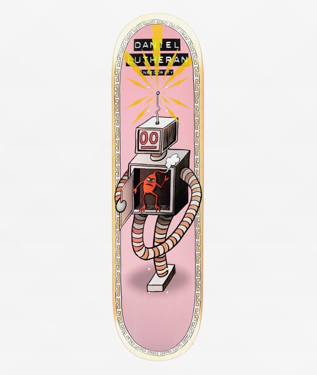 Toy Machine Lutheran Insecurity 8.25" Skateboard Deck