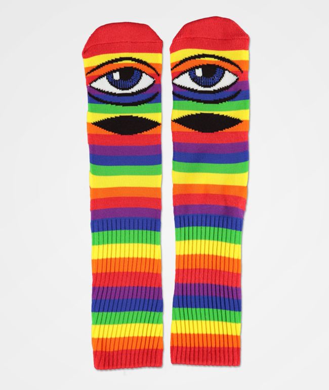 Toy Machine No Scooter Black Crew Socks