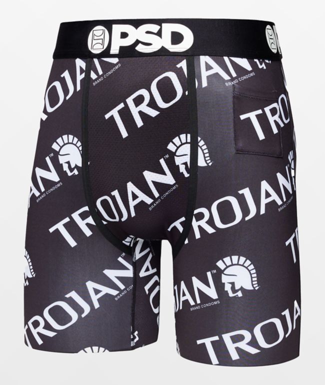 PSD Paradise Sky Black Boxer Briefs