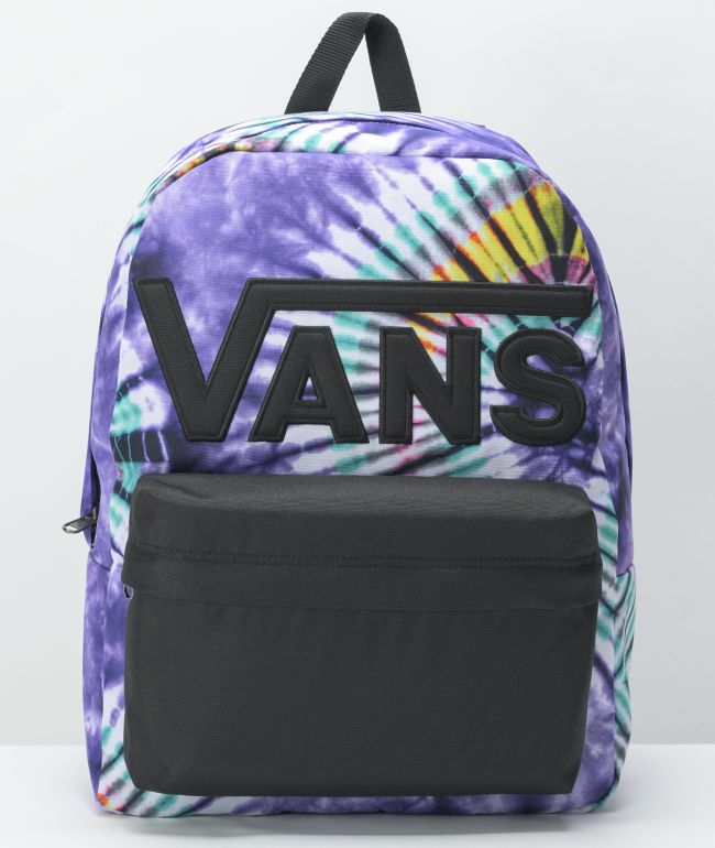 Vans Old Skool Floral Black Backpack | Zumiez