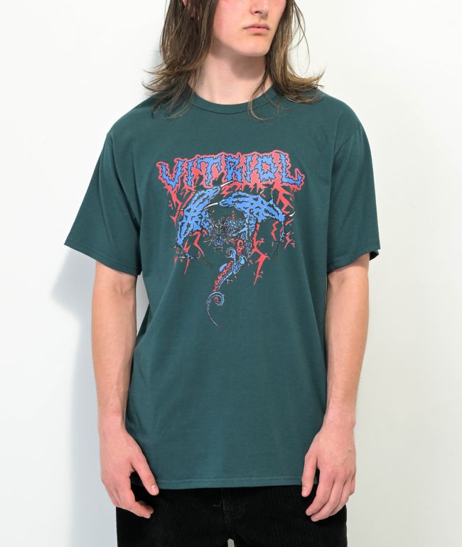 Vitriol Dread Marine Green T-Shirt