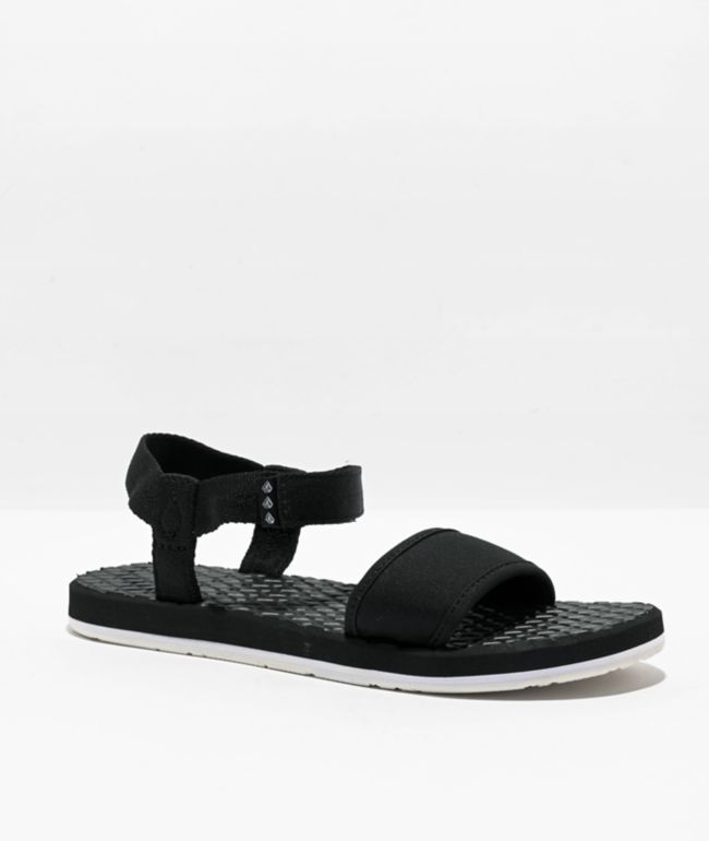 Volcom Trail Black Strap Sandals