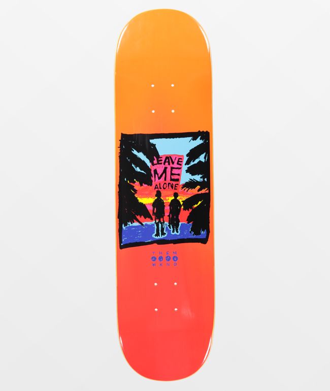 WKND x THEM Mood Board 8.125" Skateboard Deck