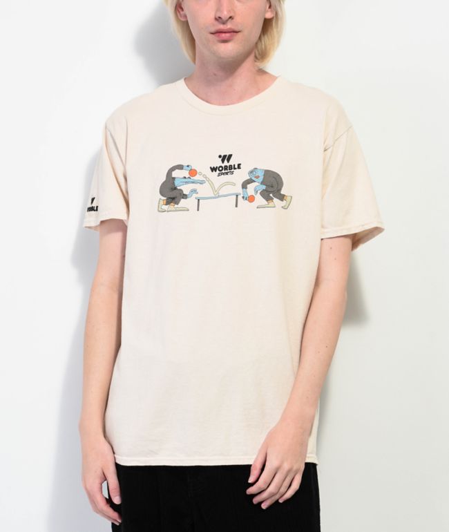 WORBLE Man Ramp White T-Shirt