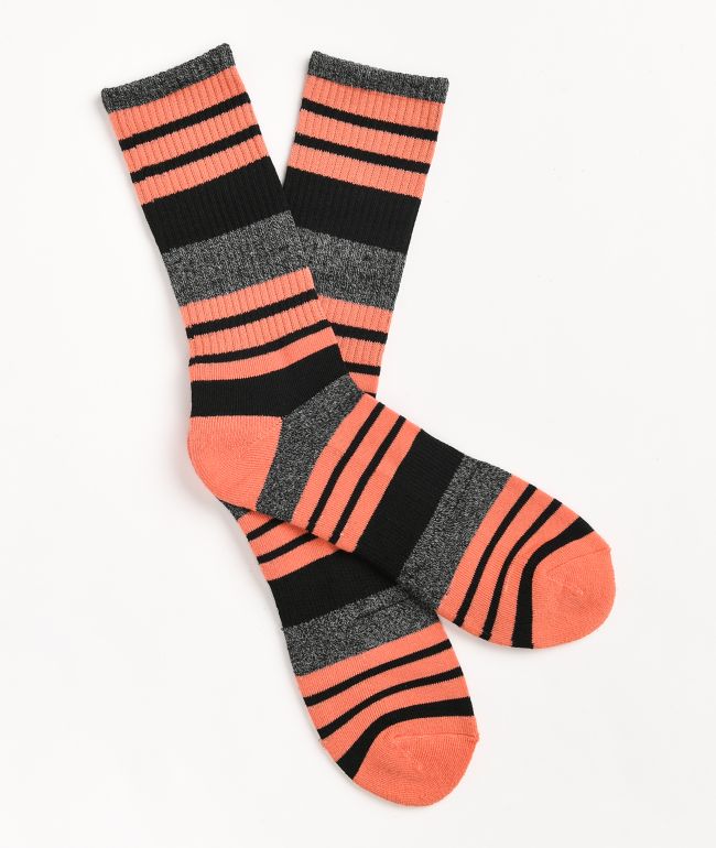 Zine Pair Black & White Crew Socks