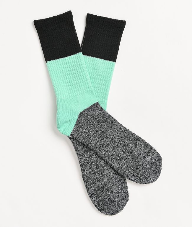 Zine Grey Tie Dye Crew Socks