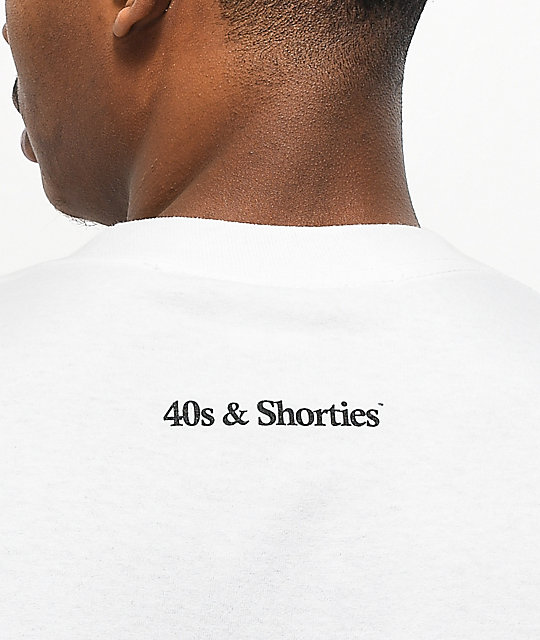 40s & Shorties Life As A Shorty White T-Shirt | Zumiez